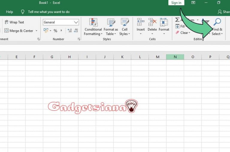 Cara Menemukan Data dengan Cepat di Ms. Excel - Gadgetsiana.com
